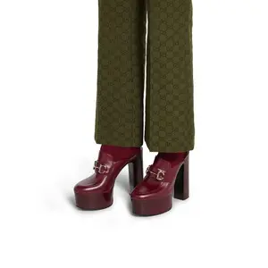 Gucci Platform Mule With Horsebit Detail