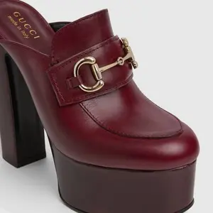 Gucci Platform Mule With Horsebit Detail