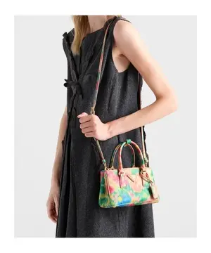 Prada Galleria Printed Saffiano Leather Mini-bag
