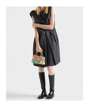 Prada Galleria Printed Saffiano Leather Mini-bag
