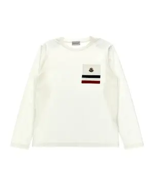 Moncler Logo Patch Long-sleeved T-shirt
