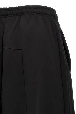 Vetements Logo Embroidered Wide Leg Pants