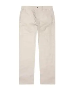 Helmut Lang Carpenter High Waist Straight Leg Trousers - Nude