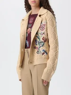 Etro Floral Embroidered Knitted Cardigan