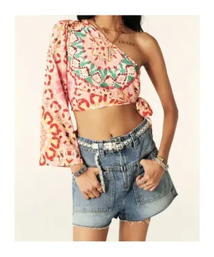 Ba&sh Lucia Asymmetric Top