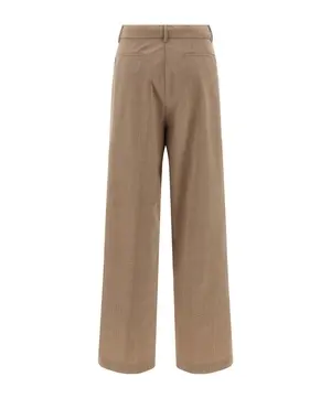 Fabiana Filippi Cool Wool Straight Leg Trousers