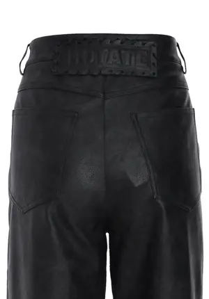 ROTATE BY BIRGER CHRISTENSEN Textured Straight Leg Trousers