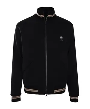 N.21 Zip-up Sweatshirt With Logo