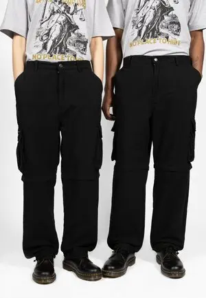 WASTED PARIS Elastic Waist Casual Pants