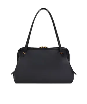 Etro Medium Leather Bag With Embroidery
