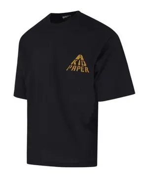 A PAPER KID Logo Cotton T-shirt