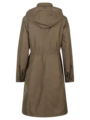 Herno Hooded Drawstring Coat