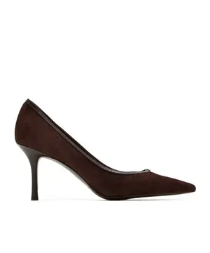 Tory Burch 80mm Double T-buckle Pumps - Brown