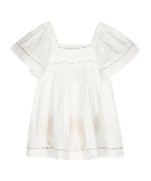 Zimmermann Waverly Cotton Dress - White