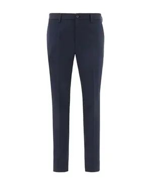 Dolce & Gabbana Dolce Gabbana Logo Patch Tailored Trousers