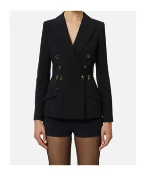 Elisabetta Franchi Double Breasted Tailored Blazer