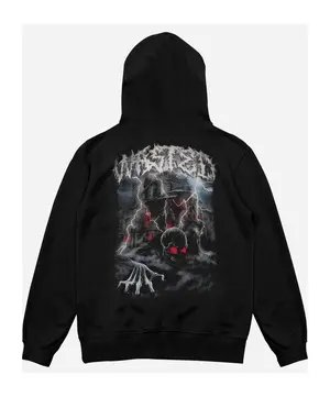 WASTED PARIS Long-sleeved Zip-up Hoodie With Pockets