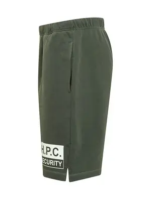 Heron Preston Security Cotton Track Shorts