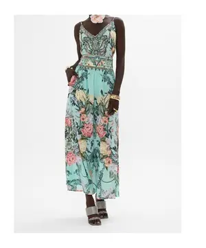 Camilla Pleated Wide-leg Pants