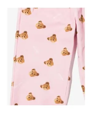 Palm Angels All-over Teddy Bear Print Trousers
