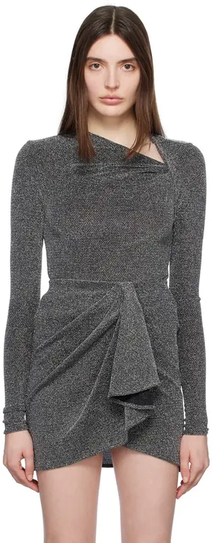 Isabel Marant Étoile Shimmer Asymmetric-neck Top