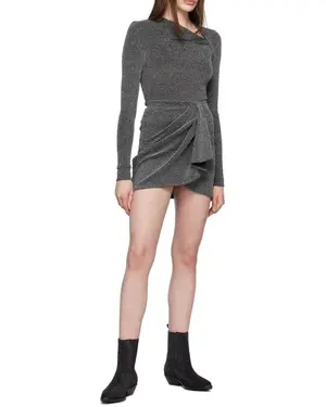 Isabel Marant Étoile Shimmer Asymmetric-neck Top