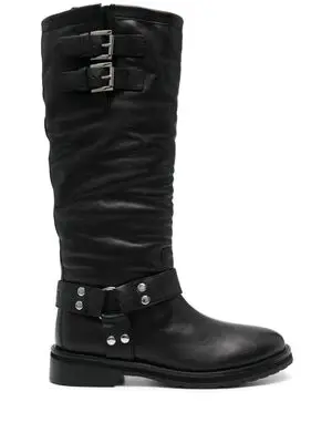 TWINSET Buckle Knee-high Boots
