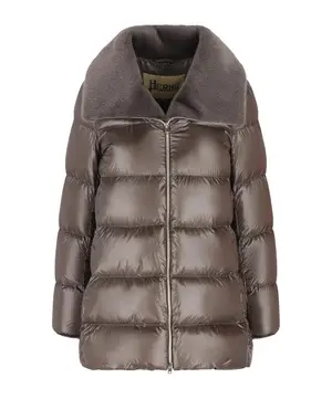 Herno Padded Zip-up Down Jacket - Gray