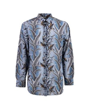 Etro Pattern-printed Button-up Shirt - Gray