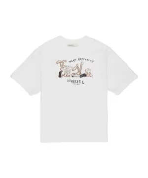 DOMREBEL Forget T-shirt - Ivory