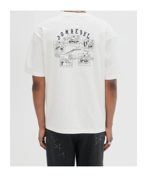 DOMREBEL Forget T-shirt - Ivory