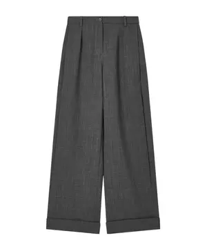 EMPORIO ARMANI Wool Casual Pants