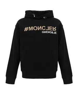 Moncler Logo Detailed Drawstring Hoodie