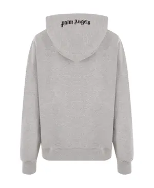 Palm Angels Logo Embroidered Hoodie