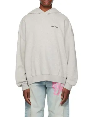 Palm Angels Logo Embroidered Hoodie