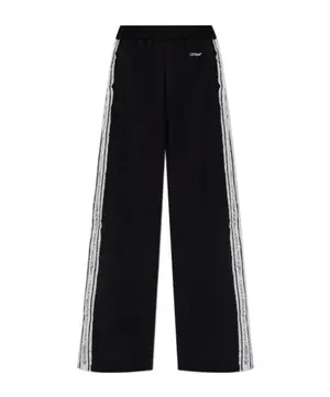 Off-White Logo Detailed Pants - Black