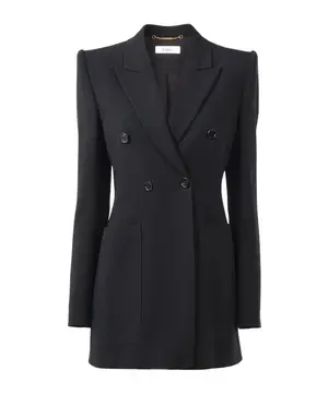 Chloé Double-breasted Tailored Blazer - Black