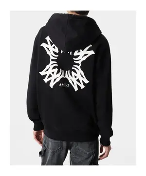 Amiri Zip-up Drawstring Hoodie