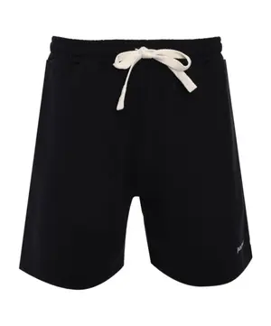 Palm Angels Drawstring Elasticated Shorts - Black