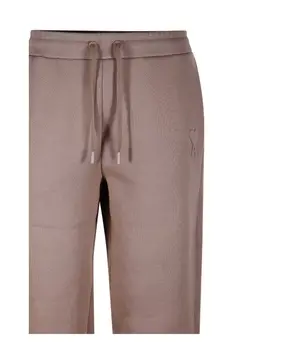 AMI Paris Logo Embossed Drawstring Track Pants
