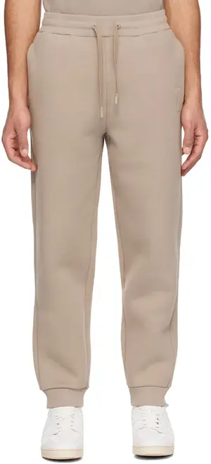 AMI Paris Logo Embossed Drawstring Track Pants