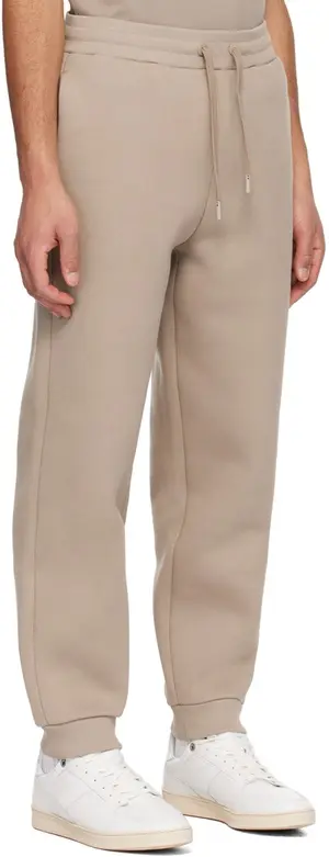 AMI Paris Logo Embossed Drawstring Track Pants