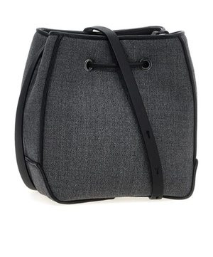 Brunello Cucinelli Monile Drawstring Bucket Bag