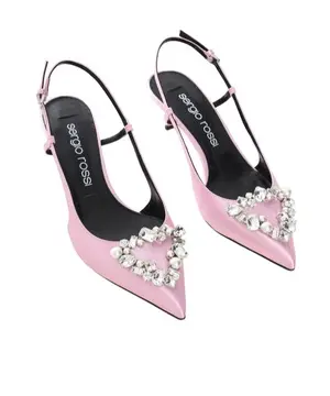 SERGIO ROSSI 50mm Sr. Godiva Pumps