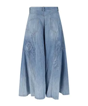 Ermanno Scervino Flared Midi Skirt