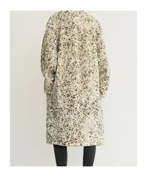 TOTEME Stracciatella Shearling Coat