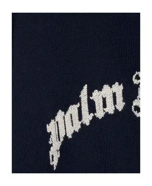 Palm Angels Logo-print Wool Jumper