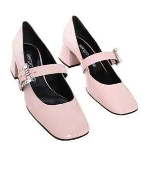 SERGIO ROSSI 45mm Sr Twenty Pumps With Logo Embellishment