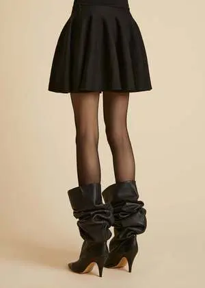 Khaite The Ulli Knitted Miniskirt