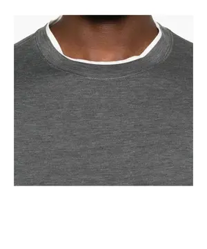 Brunello Cucinelli Crewneck Straight Hem T-shirt